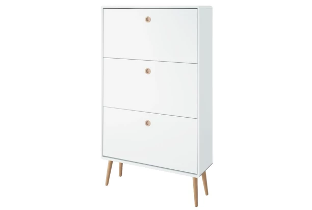 Botník Softline, biely | ASKO - NÁBYTOK