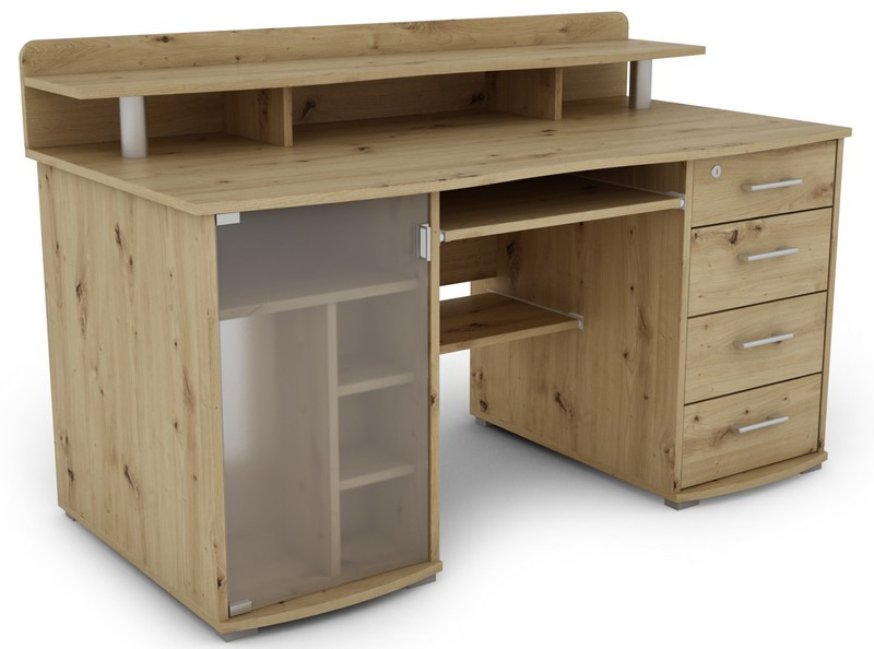 PC stôl Picasso, dub artisan | ASKO - NÁBYTOK