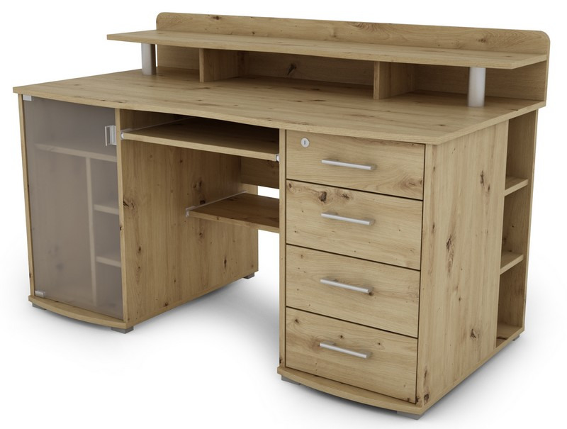 PC stôl Picasso, dub artisan | ASKO - NÁBYTOK