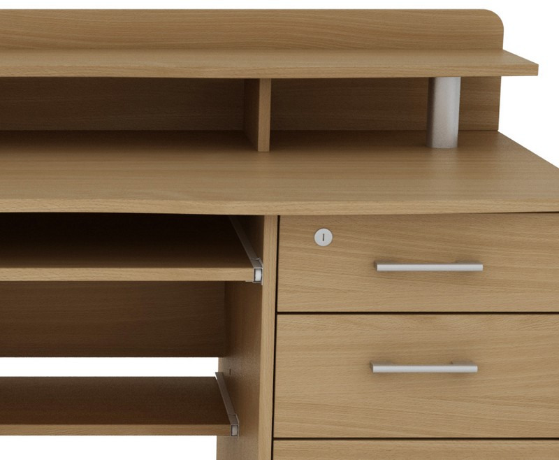 PC stôl Picasso, buk | ASKO - NÁBYTOK