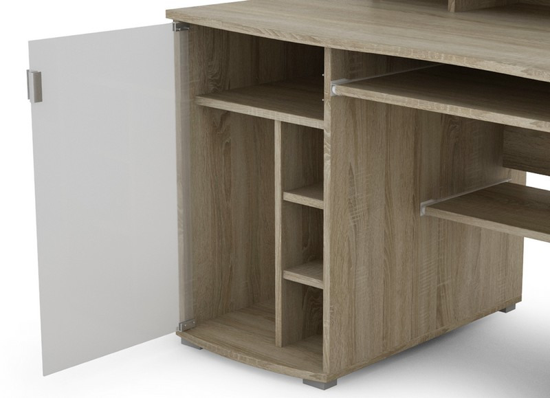 PC stôl Picasso, dub sonoma | ASKO - NÁBYTOK