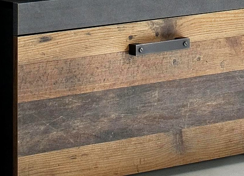 Predsieňová lavica/botník Indy, vintage optika | ASKO - NÁBYTOK