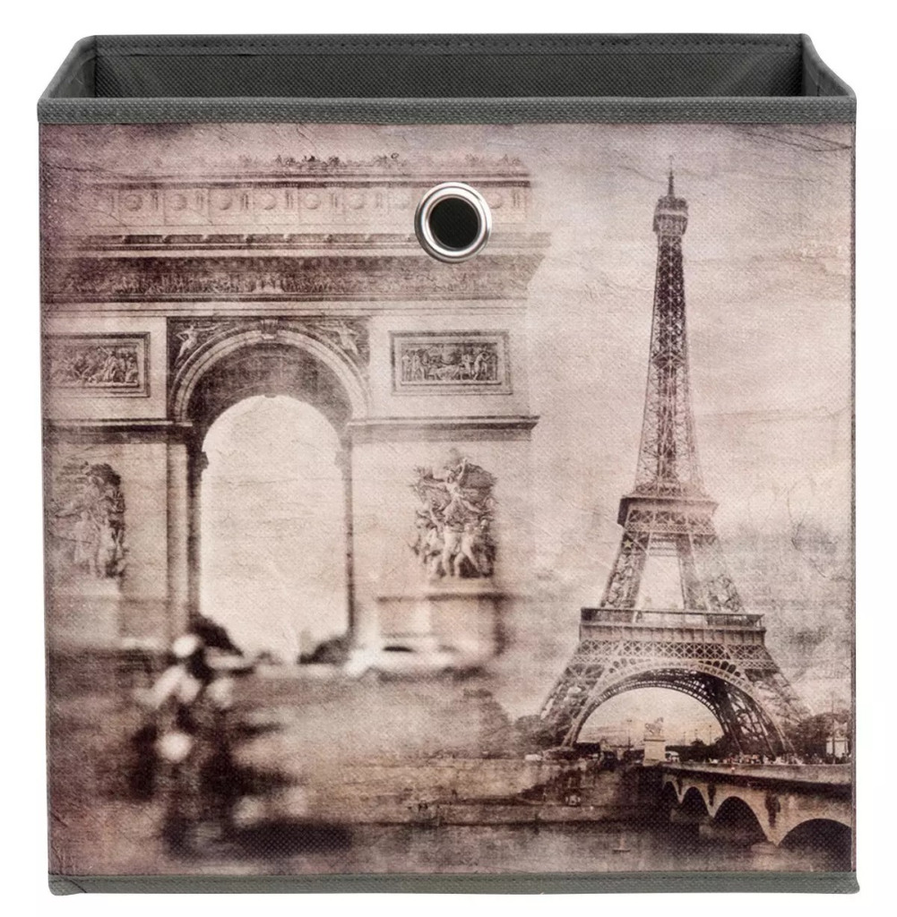 Úložný box Paris, motív mesta | ASKO - NÁBYTOK
