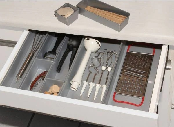 Organizér do šuplíka Pepe 30x15 cm, šedý | ASKO - NÁBYTOK