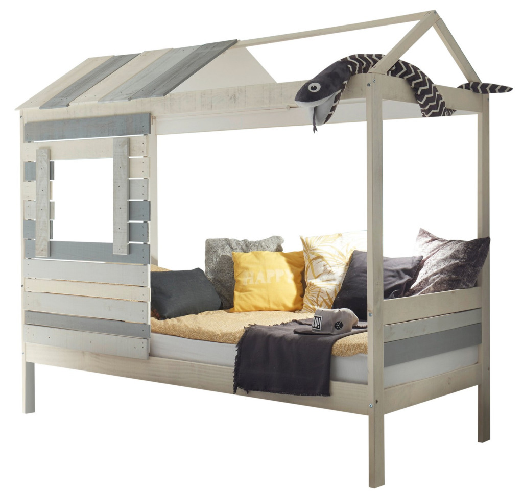 Detská posteľ domček Wood 90x200 cm | ASKO - NÁBYTOK