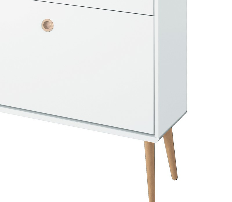 Botník Softline, biely | ASKO - NÁBYTOK