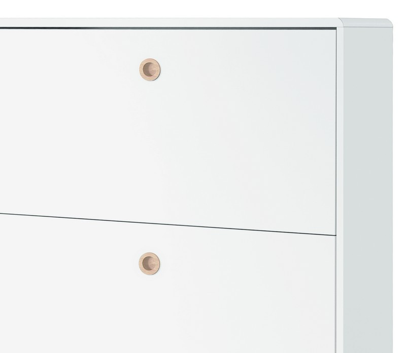 Botník Softline, biely | ASKO - NÁBYTOK