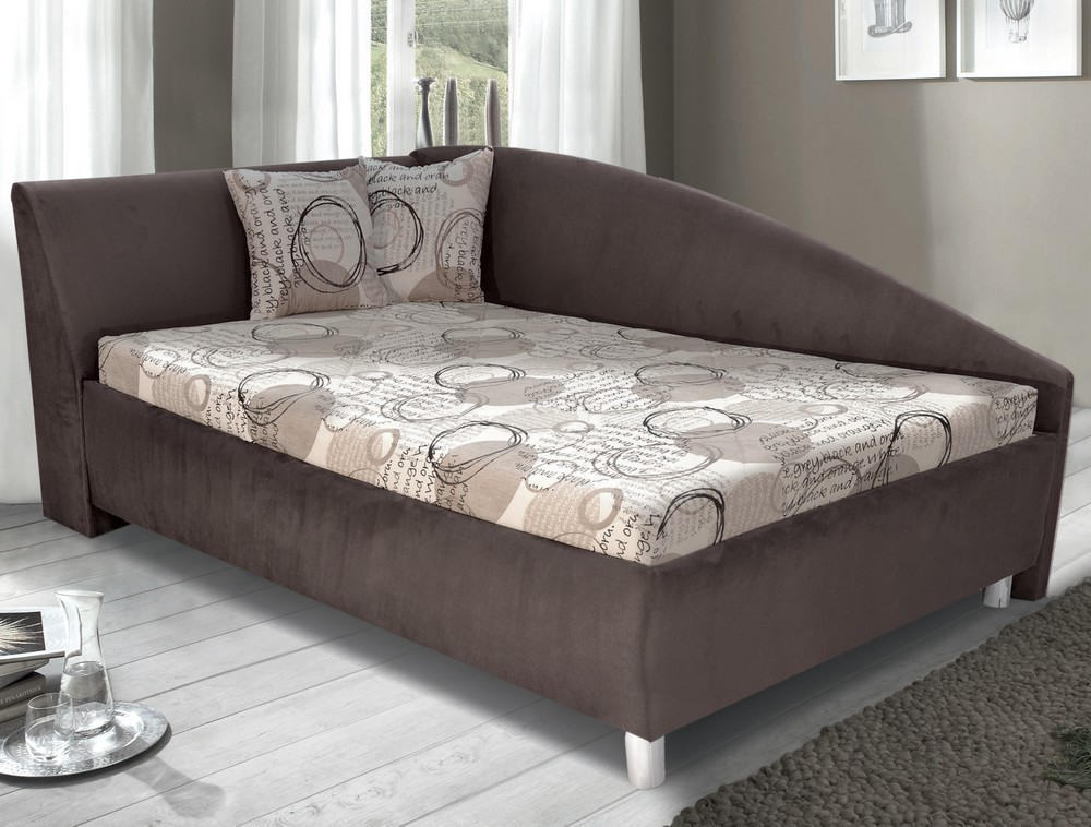 Rohová posteľ Andrew ľavá 110x200 | ASKO - NÁBYTOK