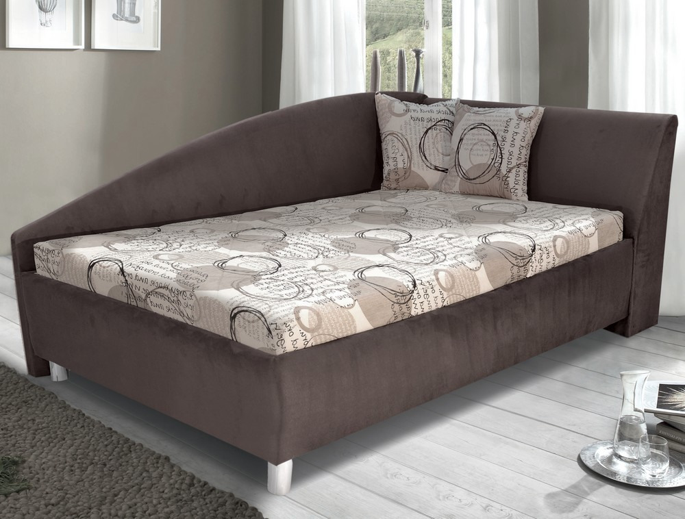 Rohová posteľ Andrew pravá 110x200 | ASKO - NÁBYTOK