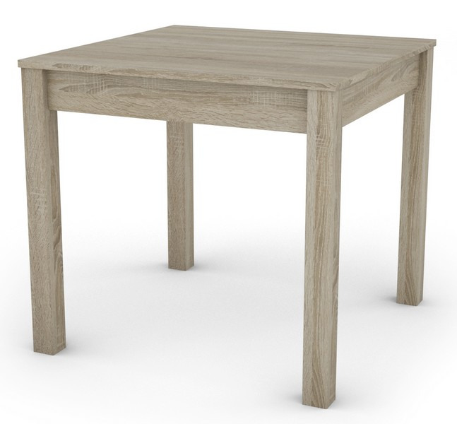 Jedálenský stôl David 80x80 cm, dub sonoma | ASKO - NÁBYTOK