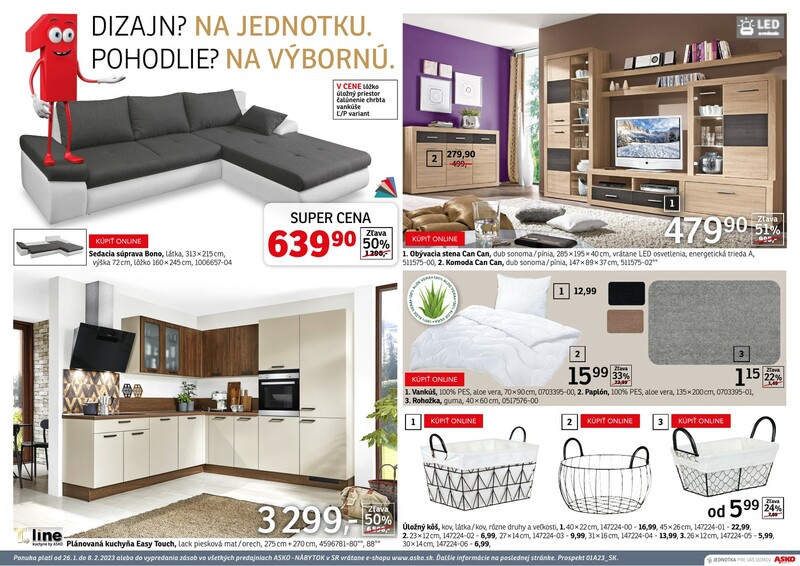 ASKO NÁBYTOK - Jednotka pre váš domov